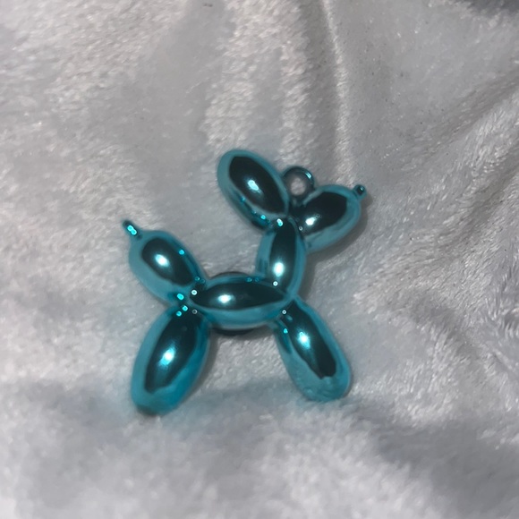 KAWS | Accessories | Kaws Teal Metallic Balloon Dog Croc Charm | Poshmark